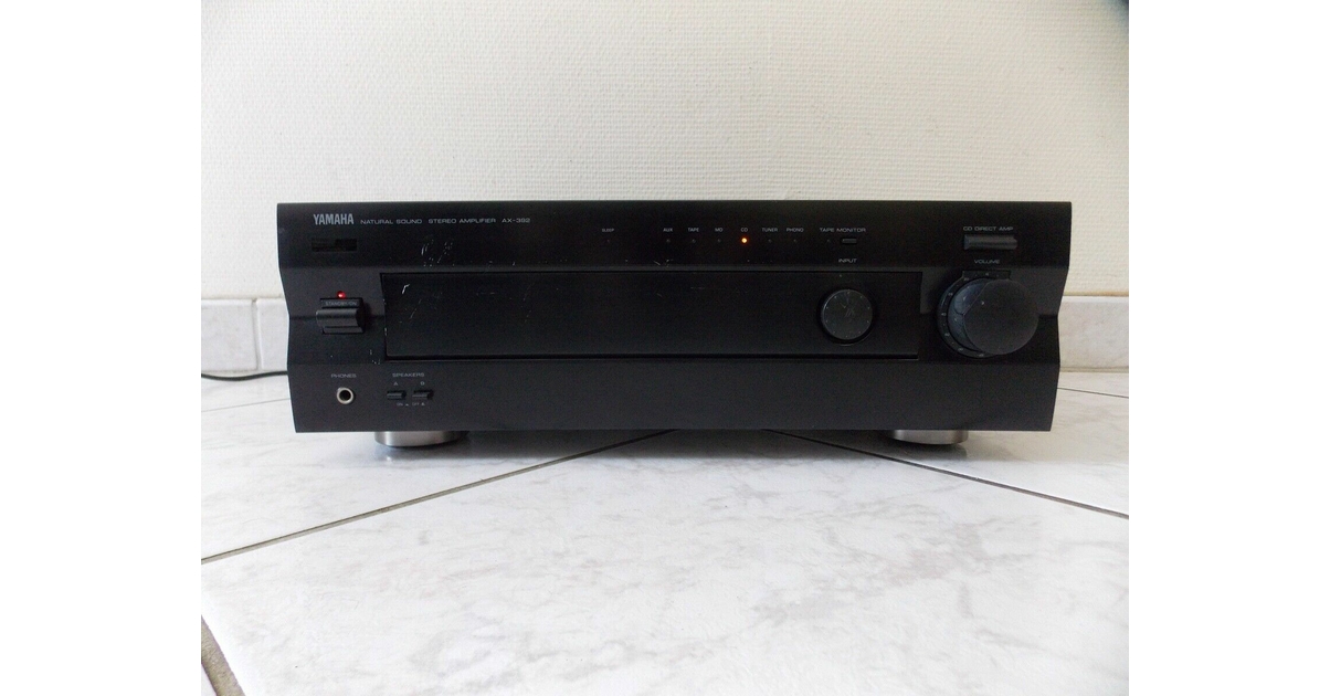 AMPLIFICATEUR YAMAHA NATURAL SOUND STEREO AMPLIFIER AX-392 / VINTAGE ...