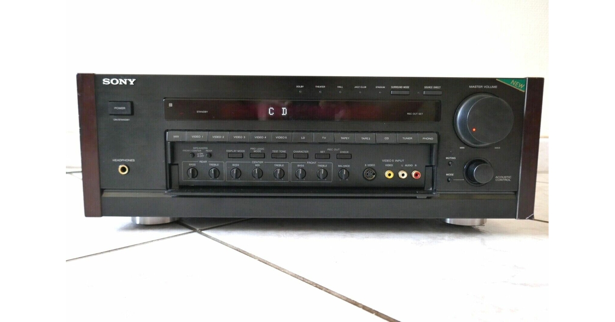 AMPLIFICATEUR SONY INTEGRATED AV AMPLIFIER TA-AV670 OCCASION - HIFI ...