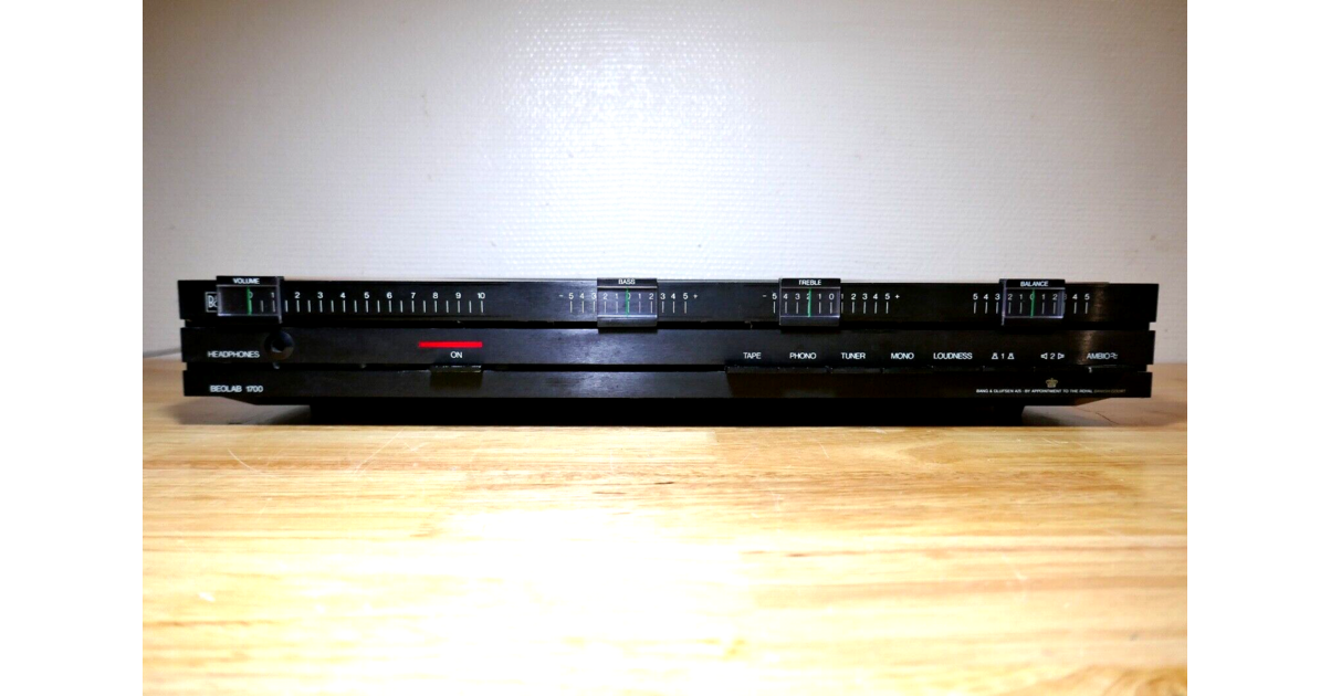 AMPLIFICATEUR BANG & OLUFSEN BEOLAB 1700 / VINTAGE AMPLIFIER - HIFI ...