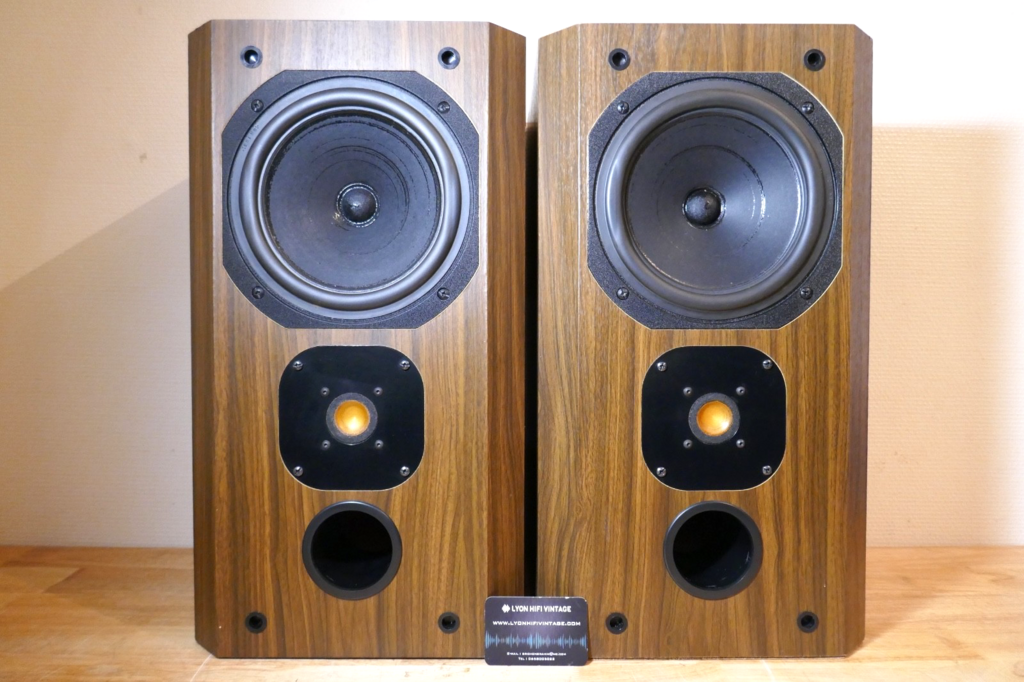PAIRE D'ENCEINTES HAUT PARLEUR JM LAB DB 19 / VINTAGE SPEAKERS - HIFI ...