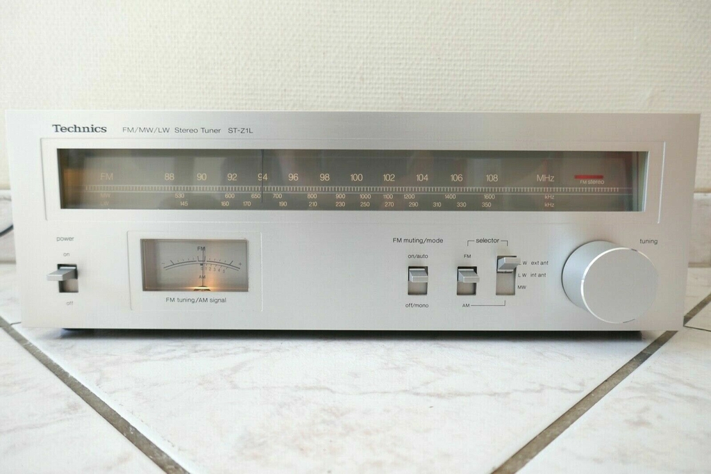 TUNER RADIO TECHNICS FM/MW/LW STEREO TUNER ST-Z1L / VINTAGE TUNER ...
