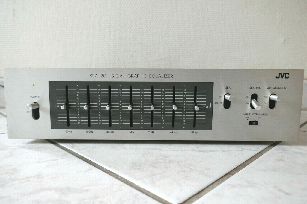 EQUALISEUR EGALISEUR JVC GRAPHIC EQUALIZER SEA-20 / VINTAGE EQUALIZER ...