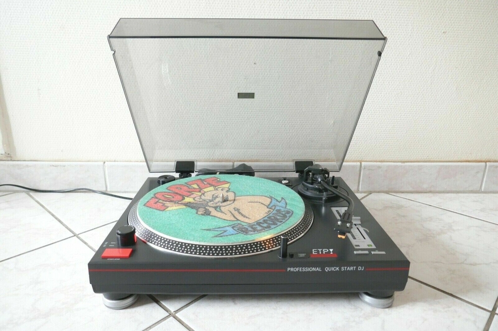 PLATINE VINYLE ETP PROFESSIONAL QUICK START DJ DLS 5000 / VINTAGE TURNTABLE - HIFI / SON/PLATINE ...