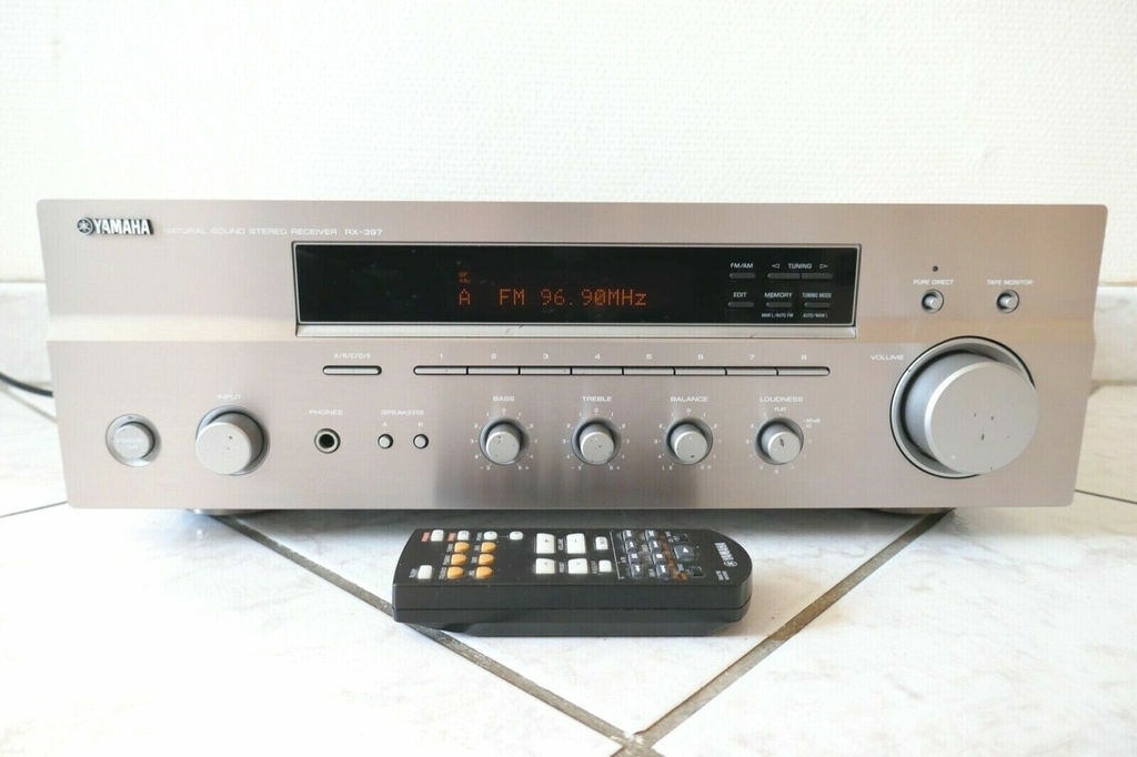 AMPLIFICATEUR YAMAHA NATURAL SOUND STEREO RECEIVER RX-397 / VINTAGE ...