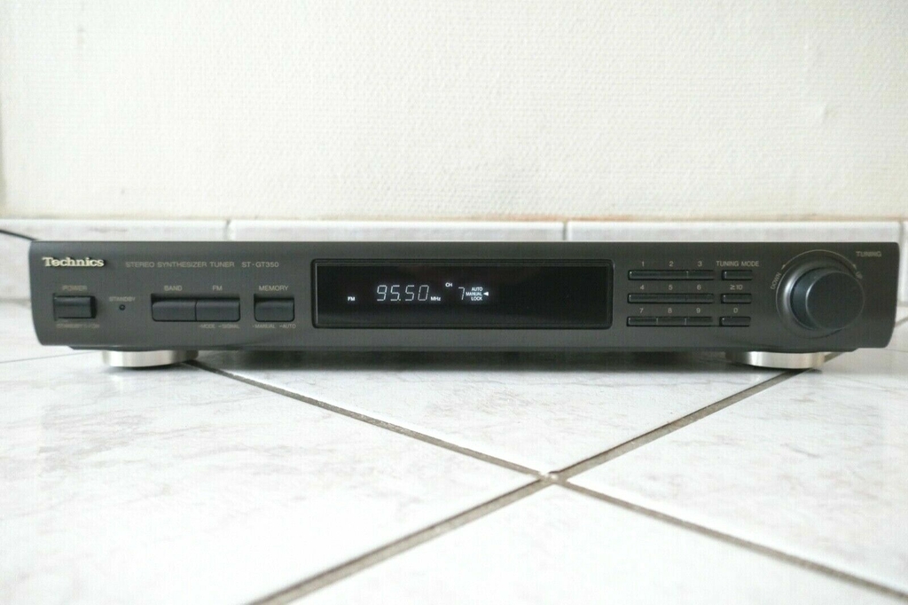TUNER RADIO TECHNICS STEREO SYNTHESIZER TUNER ST-GT350 / VINTAGE TUNER ...
