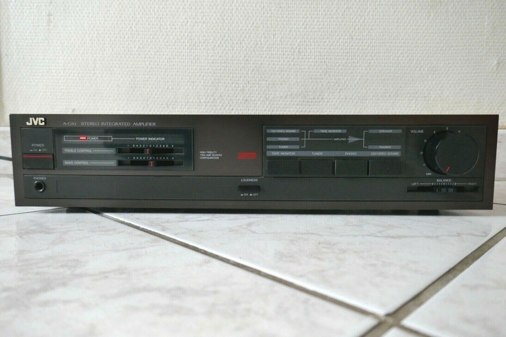 AMPLIFICATEUR JVC A-GX1 / VINTAGE AMPLIFIER USED HIFI - HIFI / SON ...