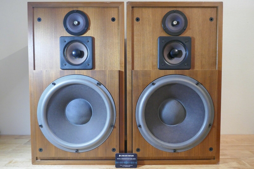 PAIRE D'ENCEINTES CABASSE SAMPAN 303 M1 / VINTAGE SPEAKERS CABASSE ...