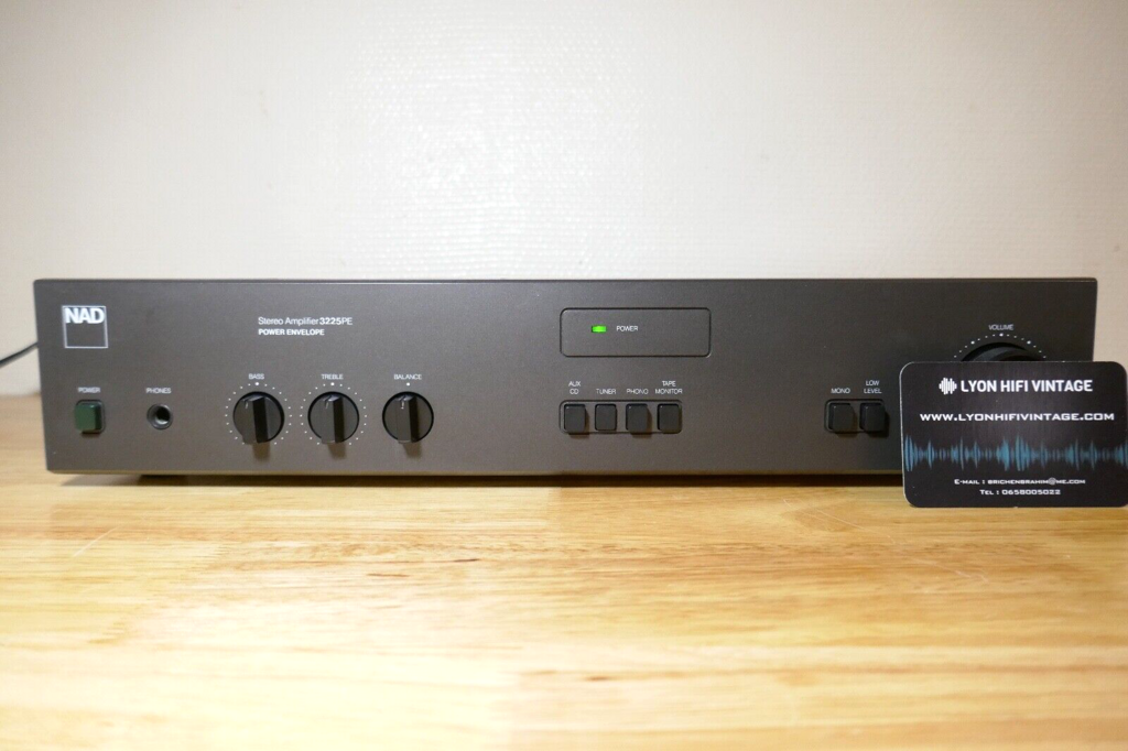 AMPLIFICATEUR NAD STEREO AMPLIFIER 3225PE / VINTAGE AMPLIFIER - HIFI ...