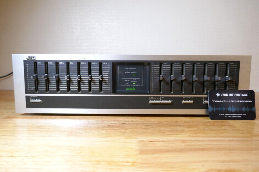 EQUALISEUR EGALISEUR JVC SEA-40 GRAPHIC EQUALIZER / VINTAGE HIFI - HIFI ...