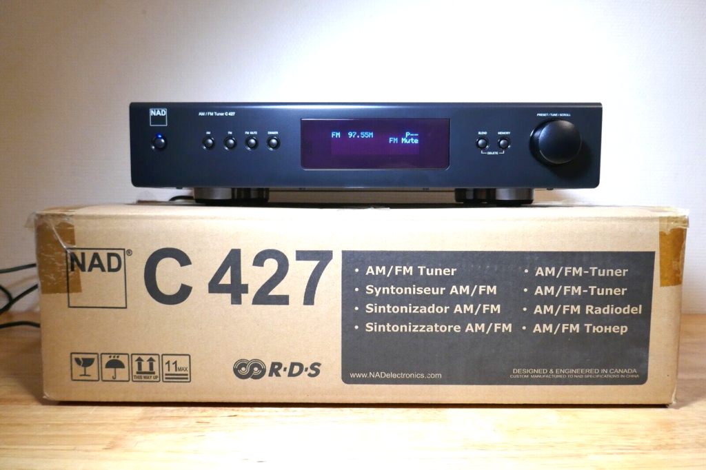 TUNER RADIO AM / FM TUNER NAD C 427 / VINTAGE TUNER RADIO - HIFI / SON ...