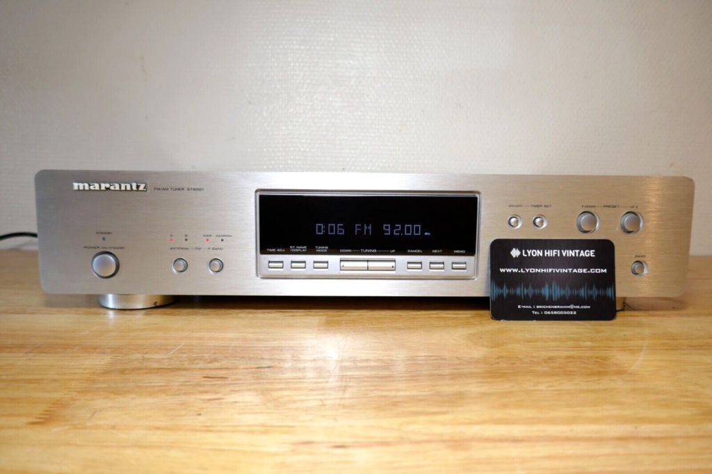 TUNER RADIO MARANTZ TUNER ST6001 / VINTAGE TUNER RADIO - HIFI / SON ...