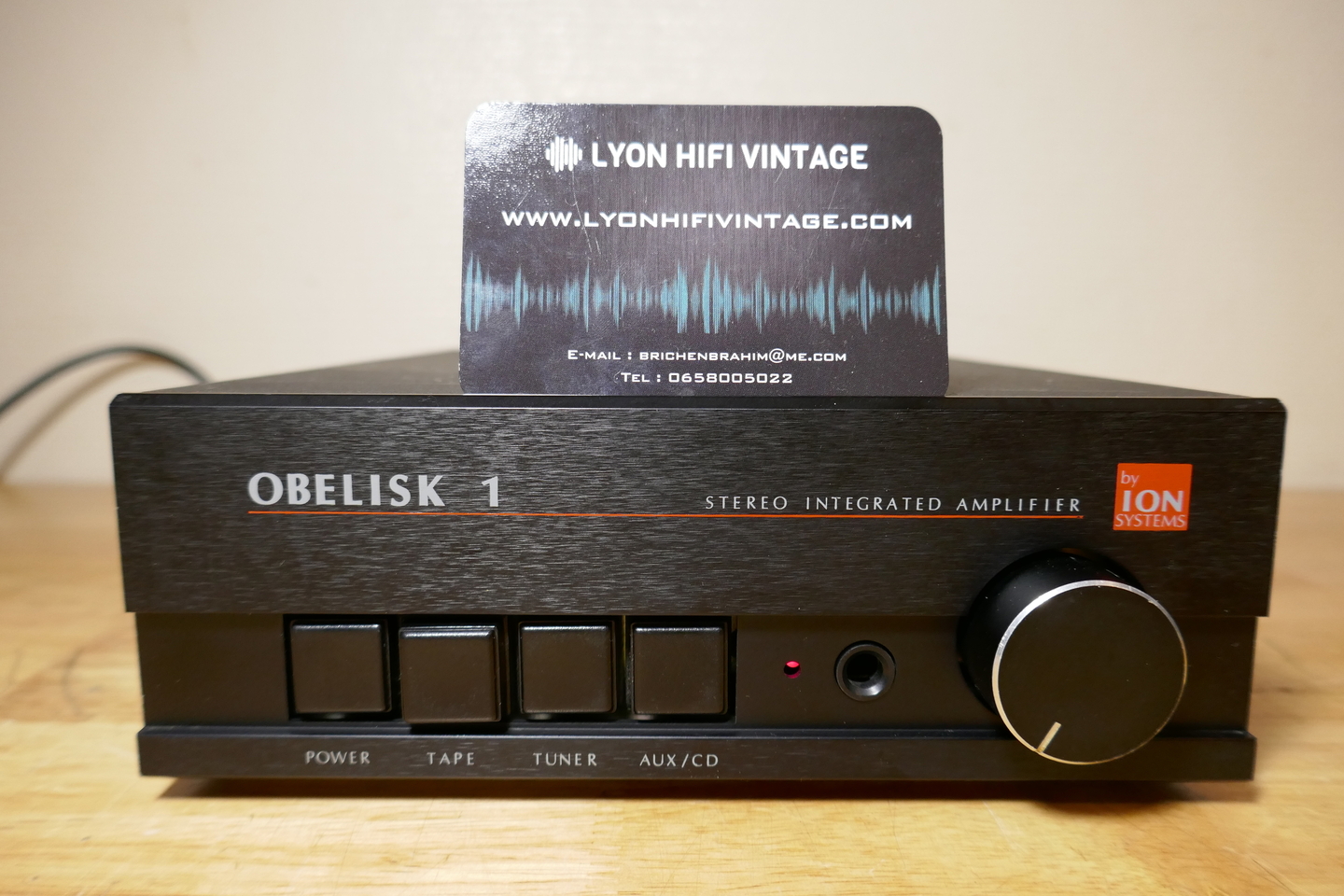 AMPLIFICATEUR NYTECK AUDIO ION SYSTEMS OBELISK 1 / VINTAGE AMPLIFIER ...
