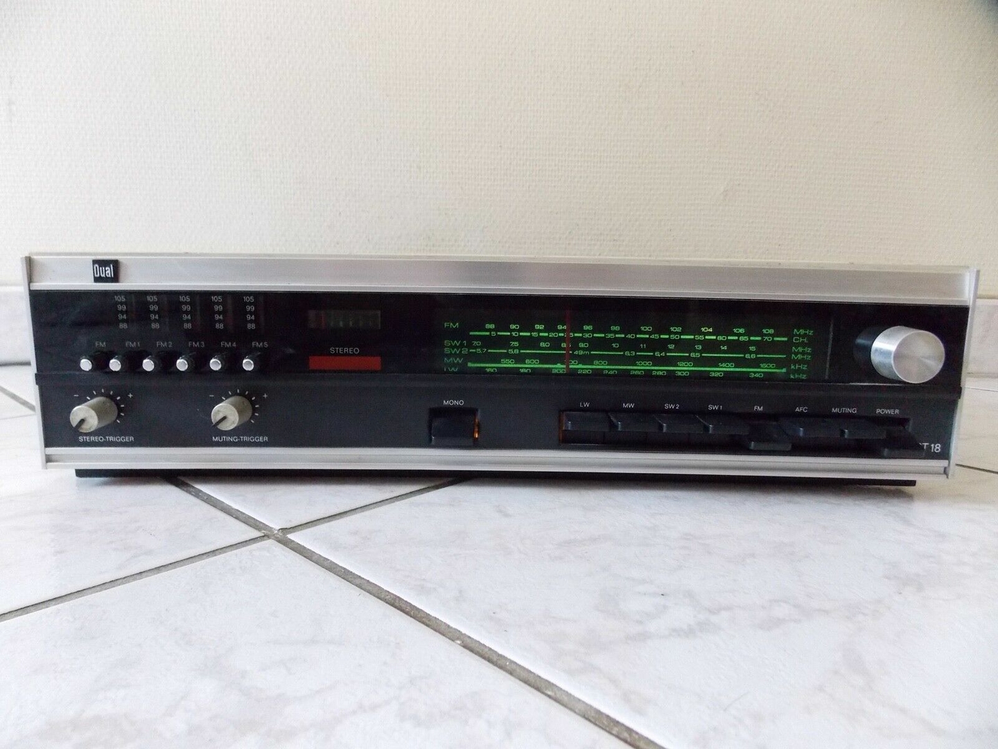 TUNER RADIO DUAL CT 18 / VINTAGE TUNER RADIO - HIFI / SON/TUNER / RADIO ...