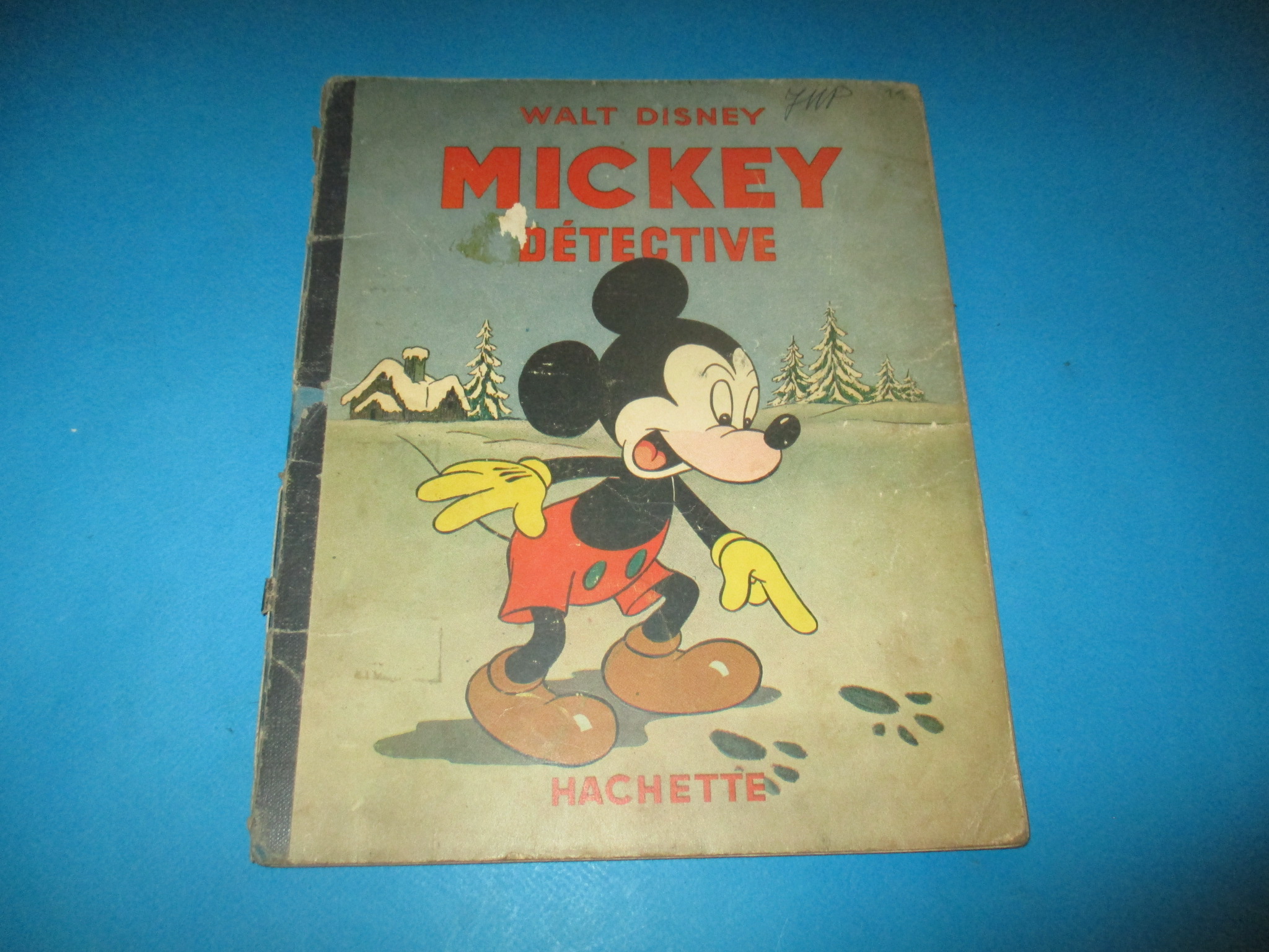 Mickey détective, Walt Disney, Hachette 1950 - ENFANTINA/Livres pour ...