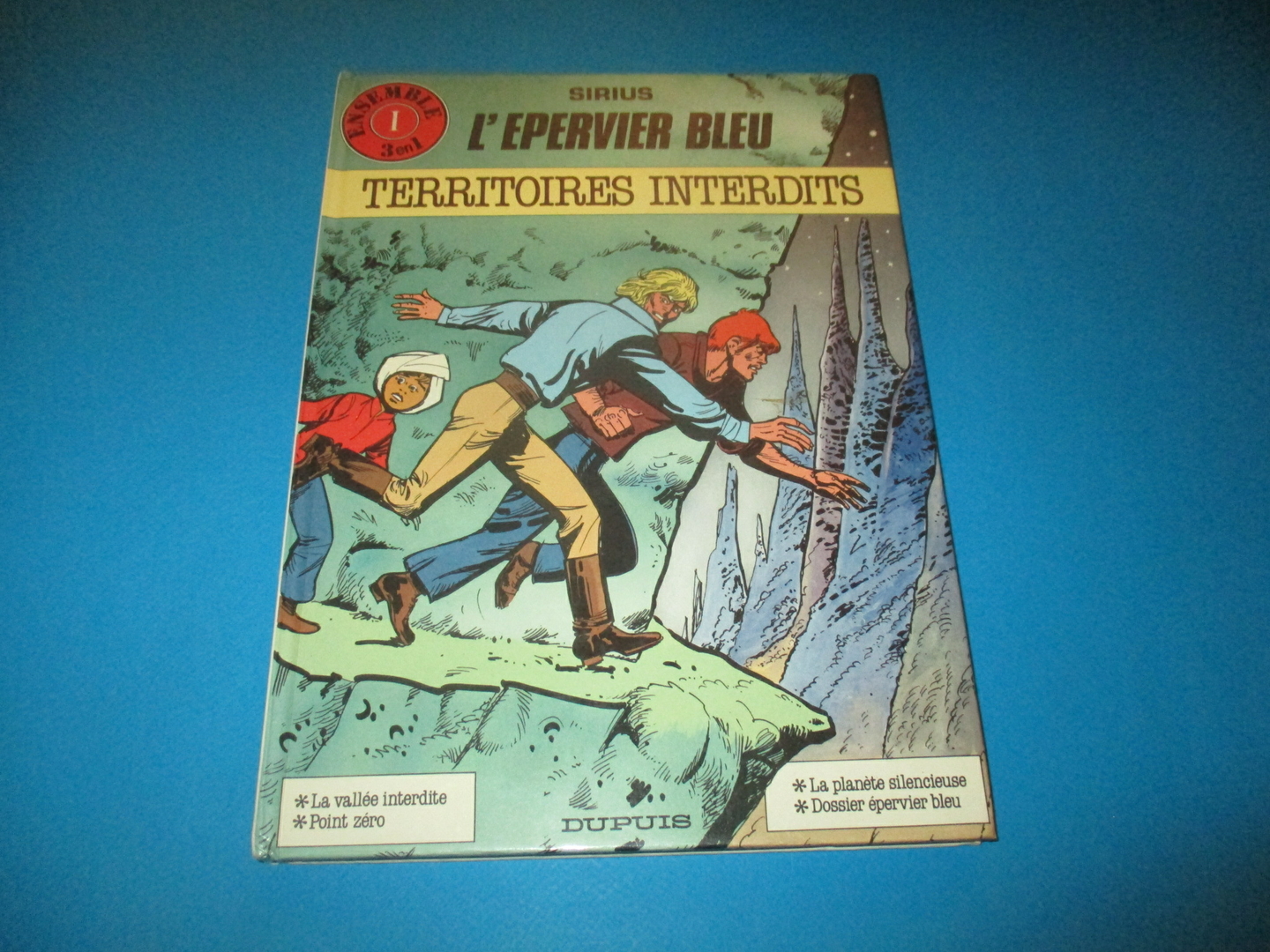 Intégrale BD L'Epervier Bleu, Territoires interdits, Sirius, EO Dupuis 1986 - BANDES DESSINEES ...