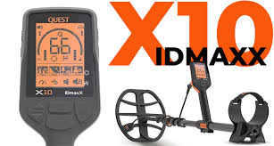 Détecteur de métaux Quest X10 IDMaxx : performant et étanche jusqu'à 3 mètres