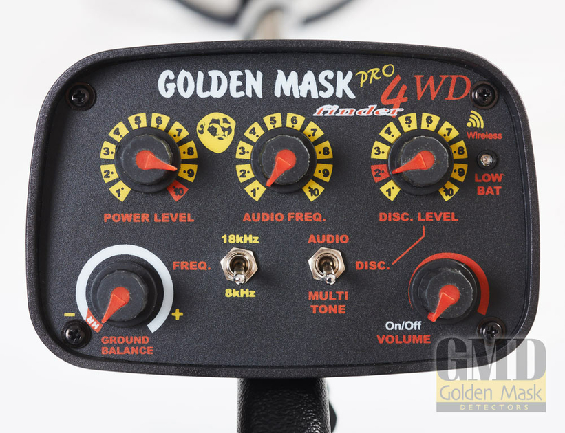 golden mask 4 pro W - Détecteurs de métaux - MISSION DETECTION