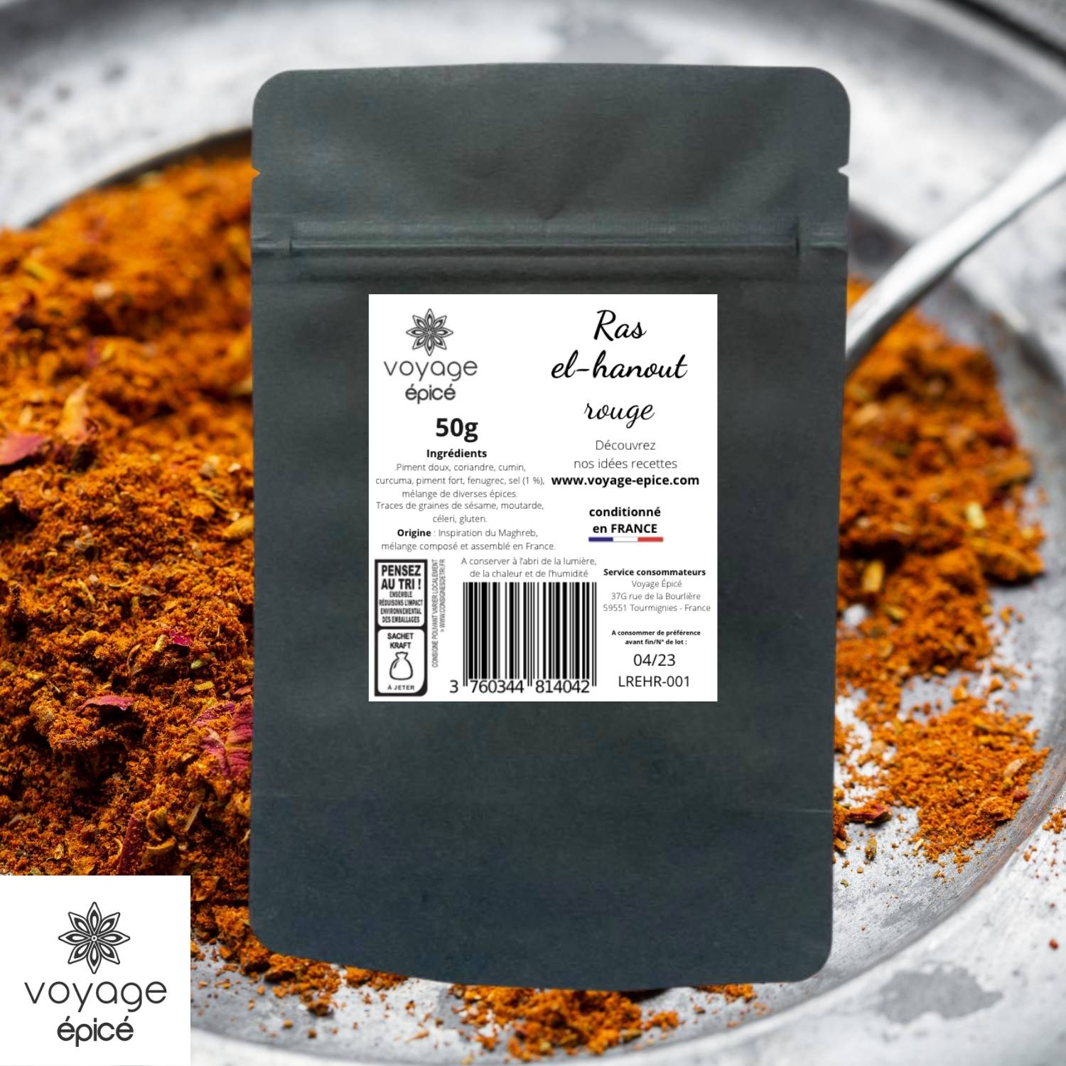 Ras el-hanout rouge - Achat au poids, origine, composition, cuisine