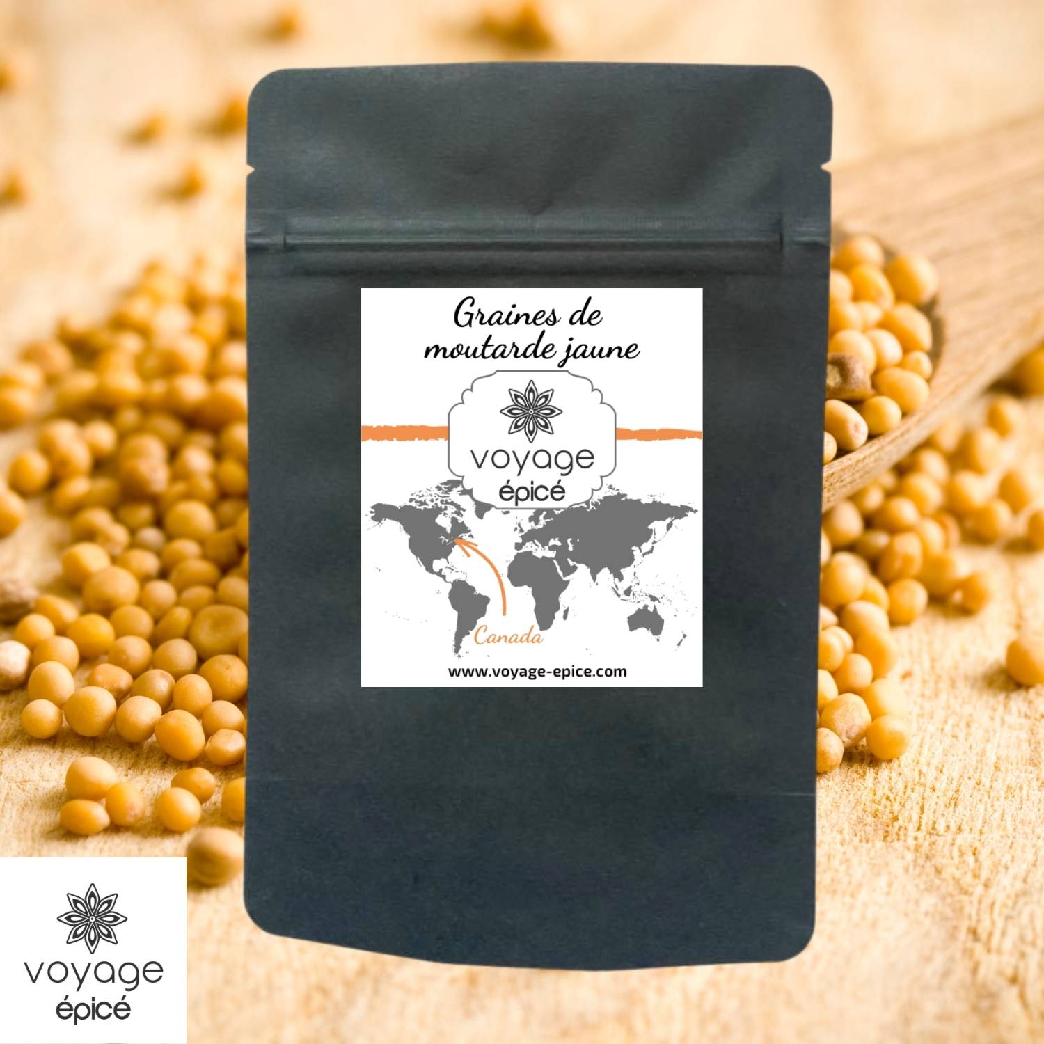 Graines de moutarde jaune - Achat au poids, origine et cuisine