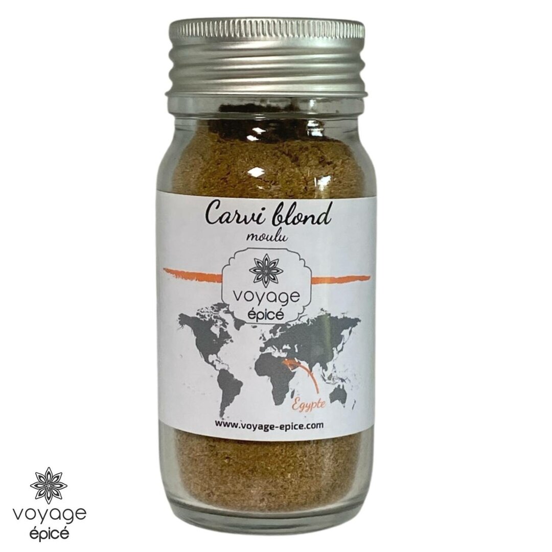 Carvi blond moulu - pot de 45g - Achat, origine et cuisine
