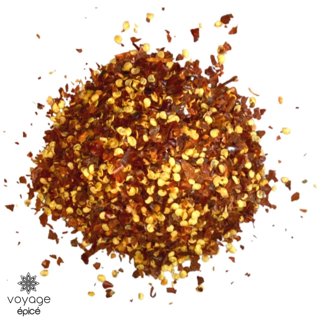 Piment fort concassé d'Inde - Achat au poids, origine et cuisine