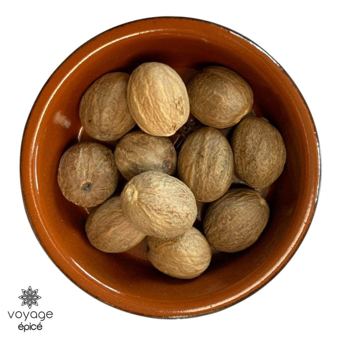 Noix de muscade - Achat au poids, origine, bienfaits et cuisine