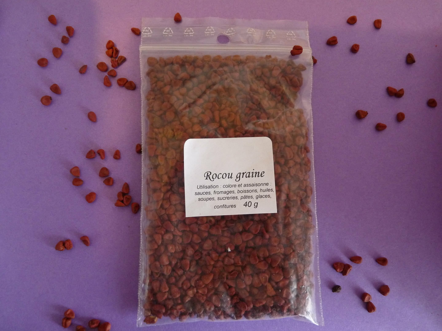 ROCOU GRAINES 40 g Colore : fromages sauce boisson huile soupes