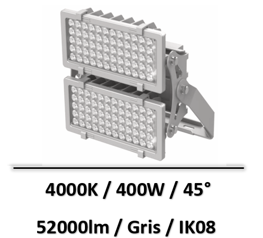 LITED - Projecteur Extérieur Projecteur LED ALTO 400W - 4000K - ALT400 ...