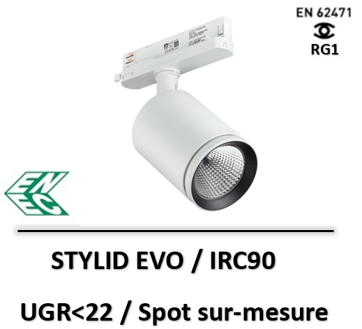 Philips - StyliD Evo, Compact, track projector (track driver), Faisceau ...