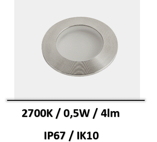 Leds C4 - Spot led 0,5W / 4lm / 1m de câble - 55-E006-CA-CK - Appliques LED extérieures ...