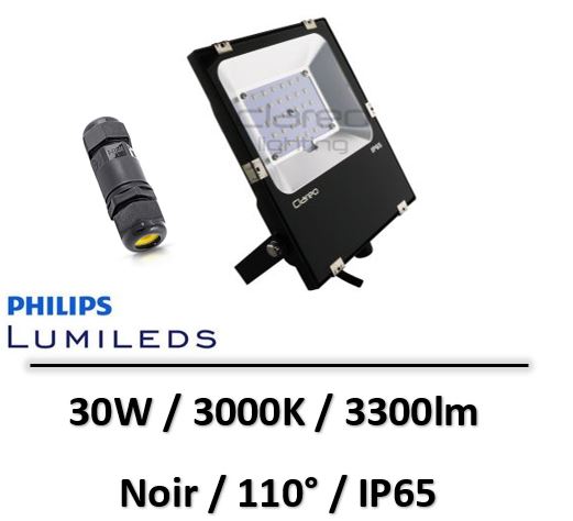 Clareo - Floodlight CLAREO 30W ACCESS 3000K - PRO.7908+SKU.5977 ...