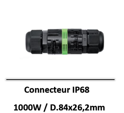 Spectrum LED - Connecteur étanche IP68 - ACC050001 - Accessoires ...