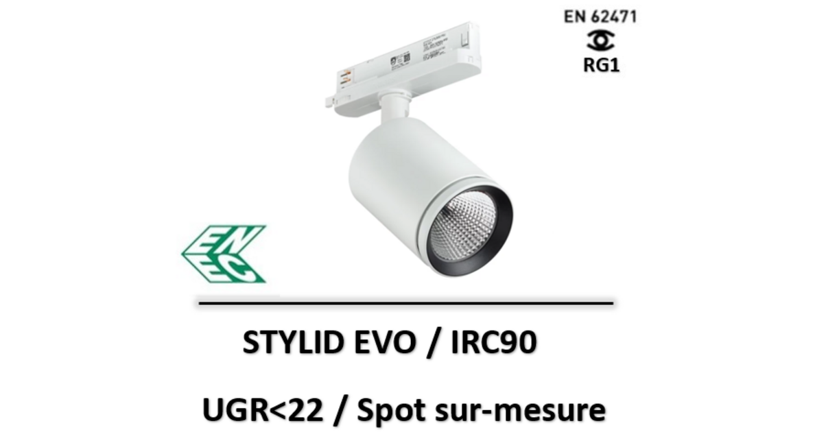 Philips - StyliD Evo, Compact, track projector (track driver), Faisceau ...