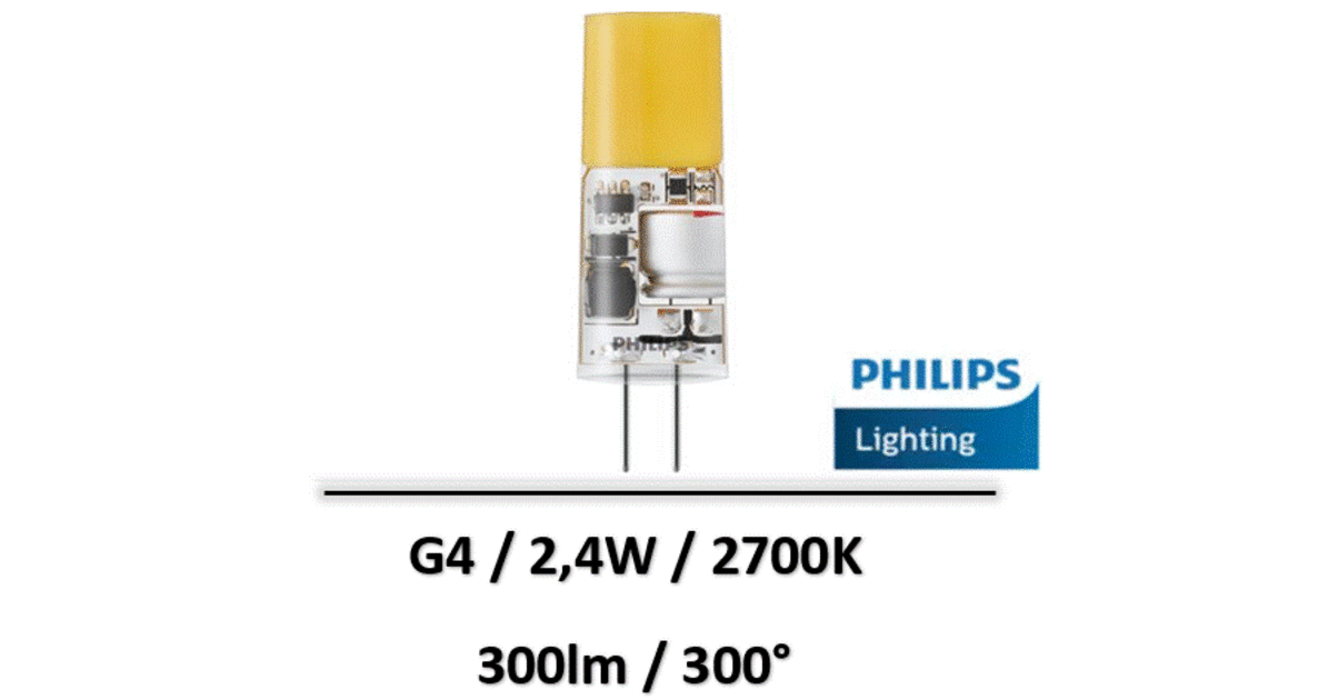 Philips - CorePro LEDcapsuleLV 2.4-28W G4 Micro 827 - 30051400 ...
