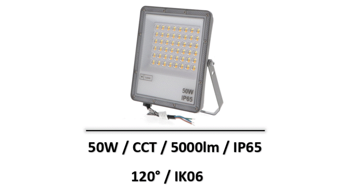 Ledme - Projecteur Led Palermo 50W - LM6873 - Projecteurs LED ...