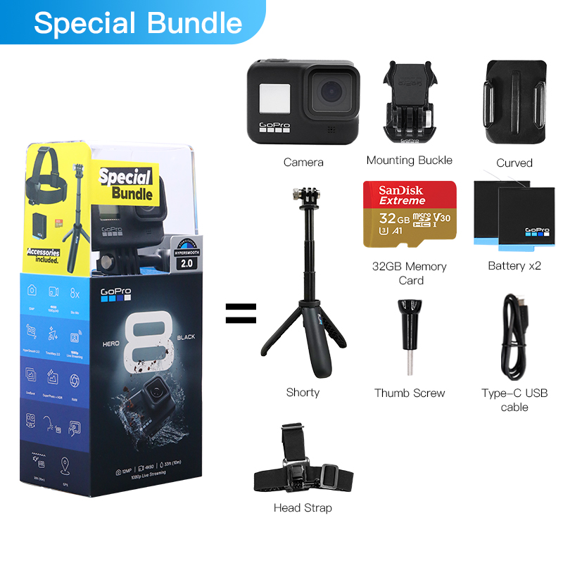 caméra GoPro HERO 8 - camera sport