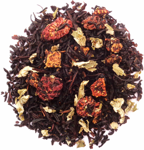 Thé Noir parfumé Fruits des Bois et Baies de Sureau Bio