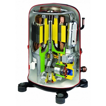 Compresseur hermétique R404 triphasé 400V - TAG2522Z - Tecumseh