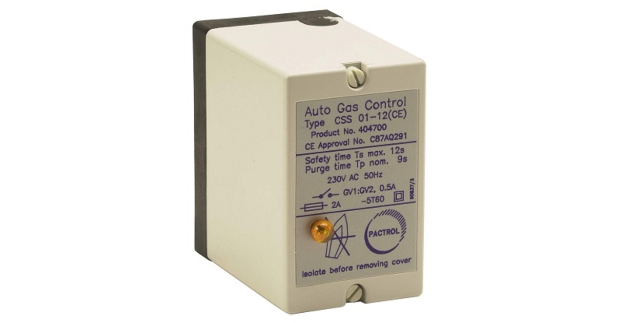 Boîtier CSS 01 24J réf. 406700 V03 - PAC30035 - Pactrol Controls