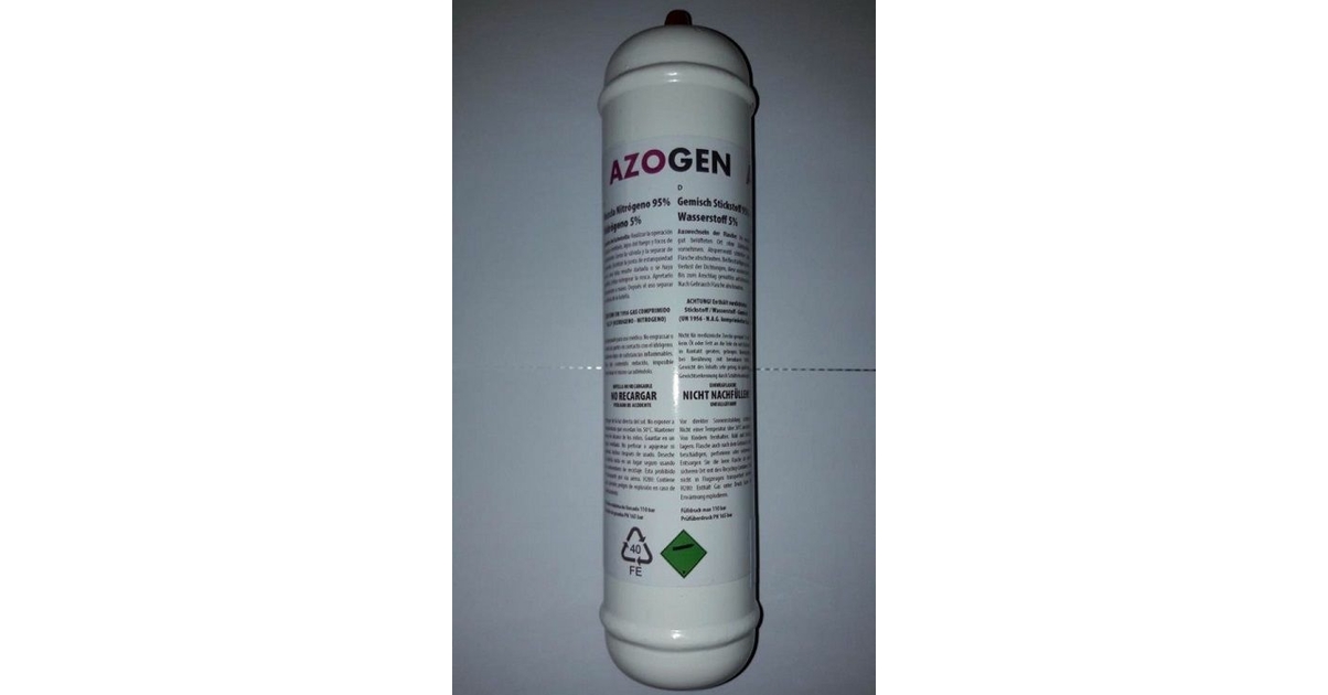 Bouteille azote hydrogène 01005008 - COR10011 - Core Equipment