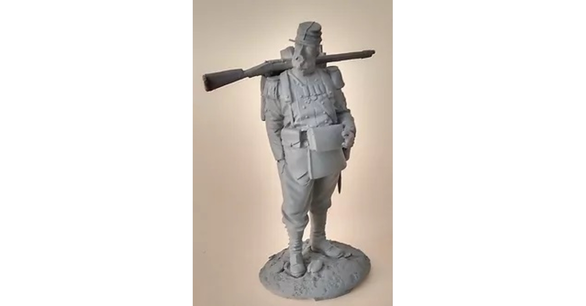 French Sapper - 1870 - Fabricant/TFB Miniatures - heaumerie-du-casque-d-or