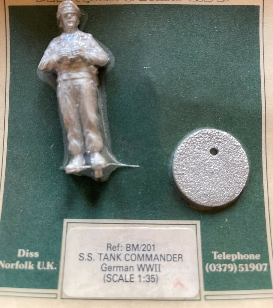 SS Tank Commander - Figurines/54mm - heaumerie-du-casque-d-or