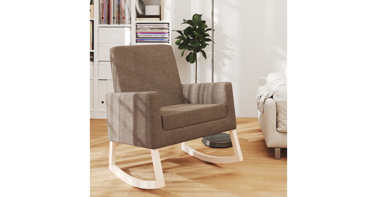 Rocking Chair Contemporain | Canapé York | Gris Taupe