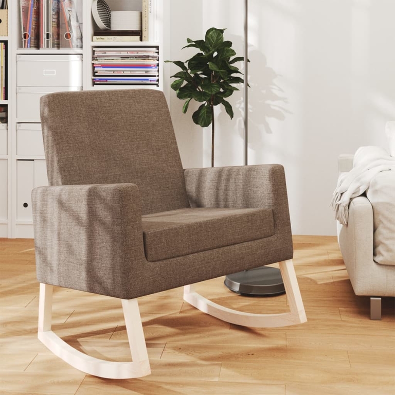 Rocking Chair Contemporain | Canapé York | Gris Taupe