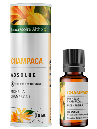 Champaca (Absolue) conv 5 ml Michelia champaca L. - Huile Essentielle ...