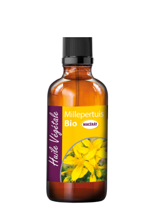 Millepertuis BIO 100 ml Hypericum perforatum (macérât dans l'huile d'Olive bio) - Huiles ...