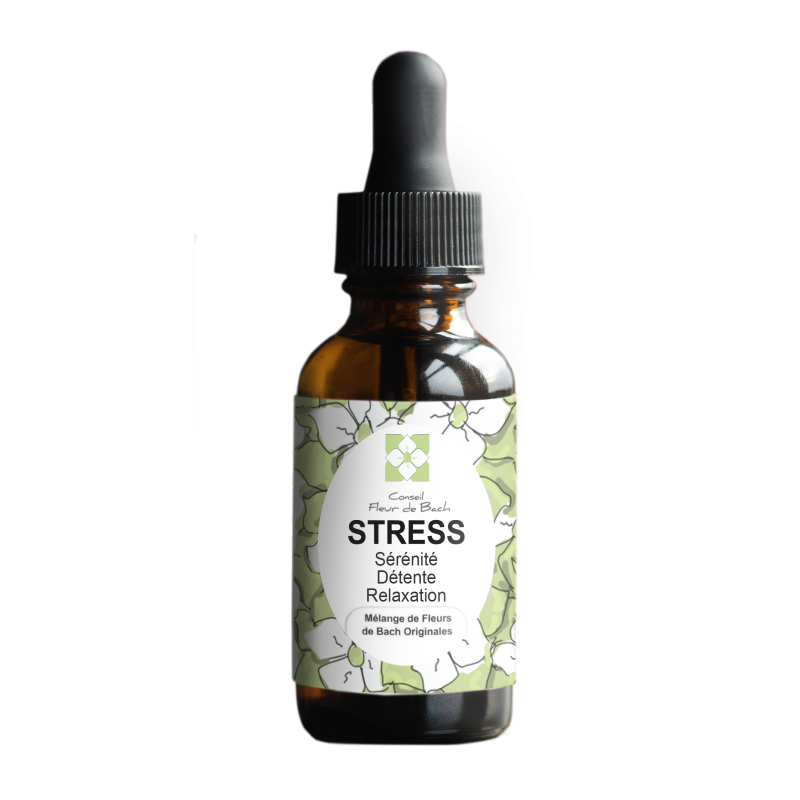 Fleurs de Bach Stress 30 ml BIO Conseil Fleurs de Bach Elixir Bach ...