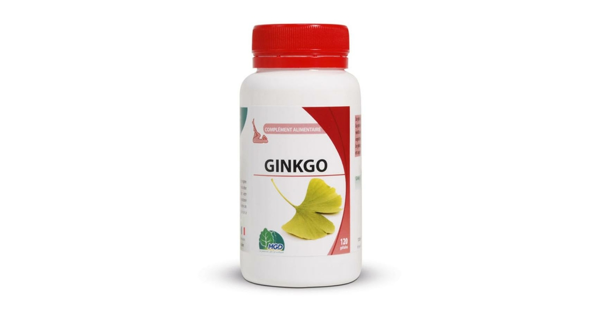 Ginkgo biloba 120 gélules - Complément alimentaire/Circulation - Le ...