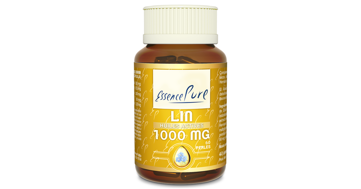 LIN 1000 MG 60 CAPSULES - Complément alimentaire/Circulation - Le coin ...