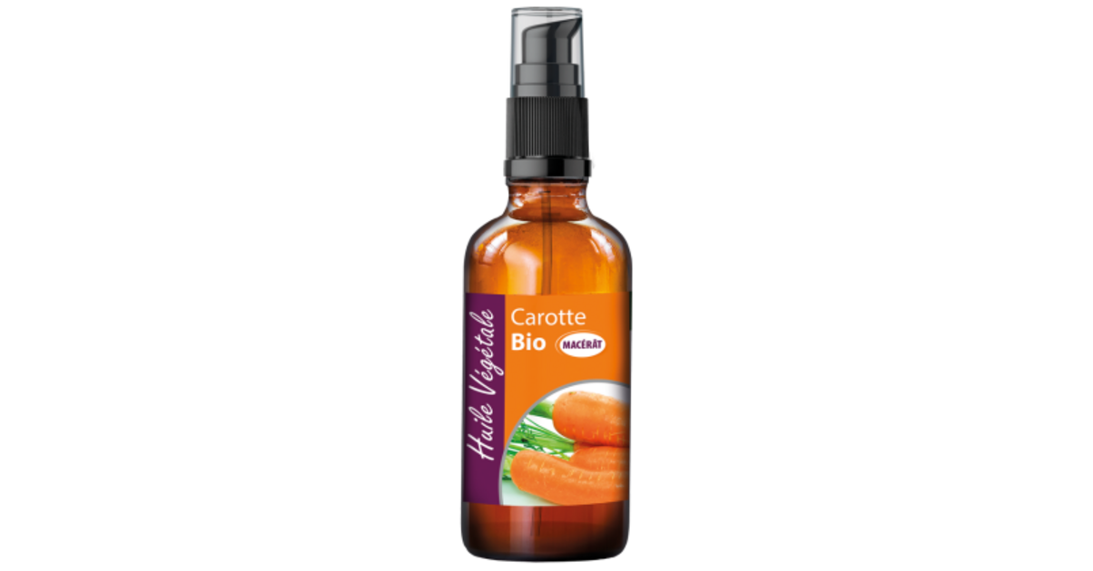 Carotte BIO 50 ml Daucus carota (macérât dans l'huile de tournesol BIO ...